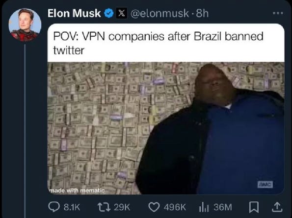 What the Hell is going on with Elon Musk and Brazil?
