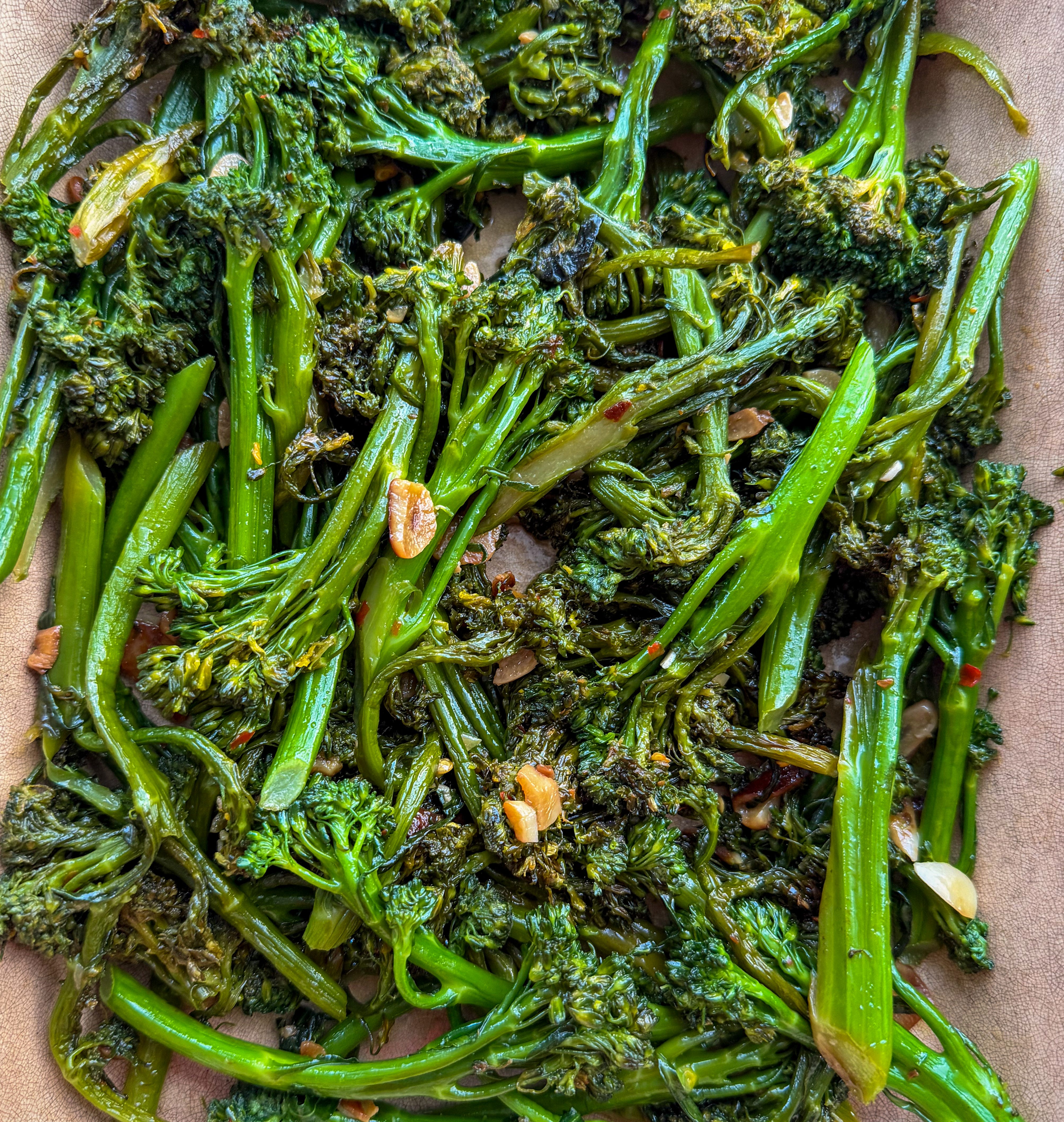 Garlicky Broccolini - Ashley Manila