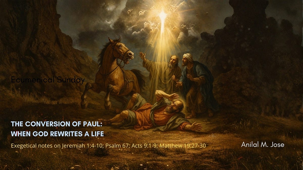 The Conversion of Paul: When God Rewrites a Life