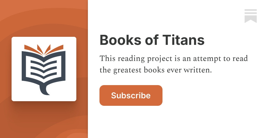 Books of Titans | Erik Rostad | Substack