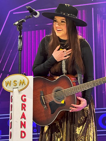 Multi-Instrumentalist Maggie Baugh Makes Grand Ole Opry Debut