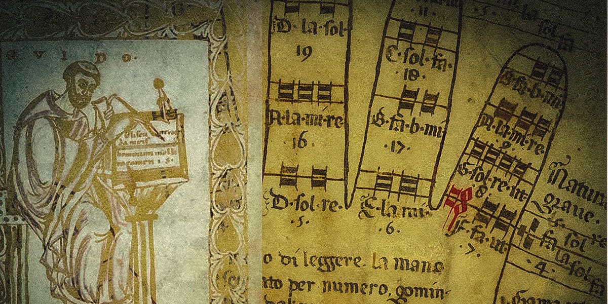 The Monk Who Invented Modern Music - by Jordan Vale