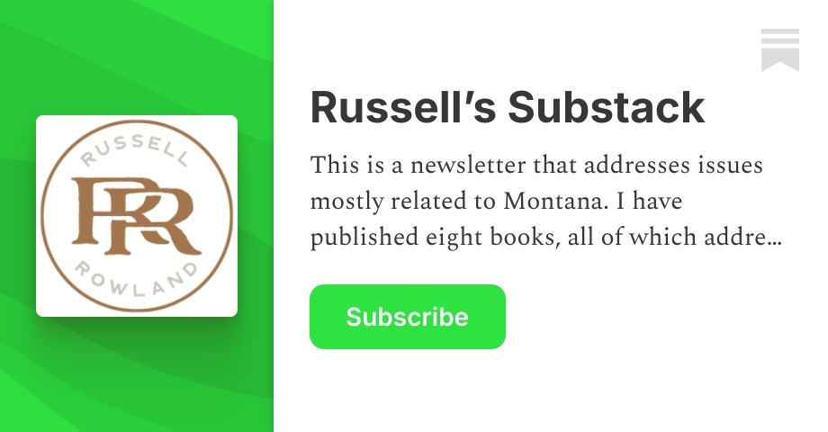 Russell’s Substack | Russell Rowland | Substack