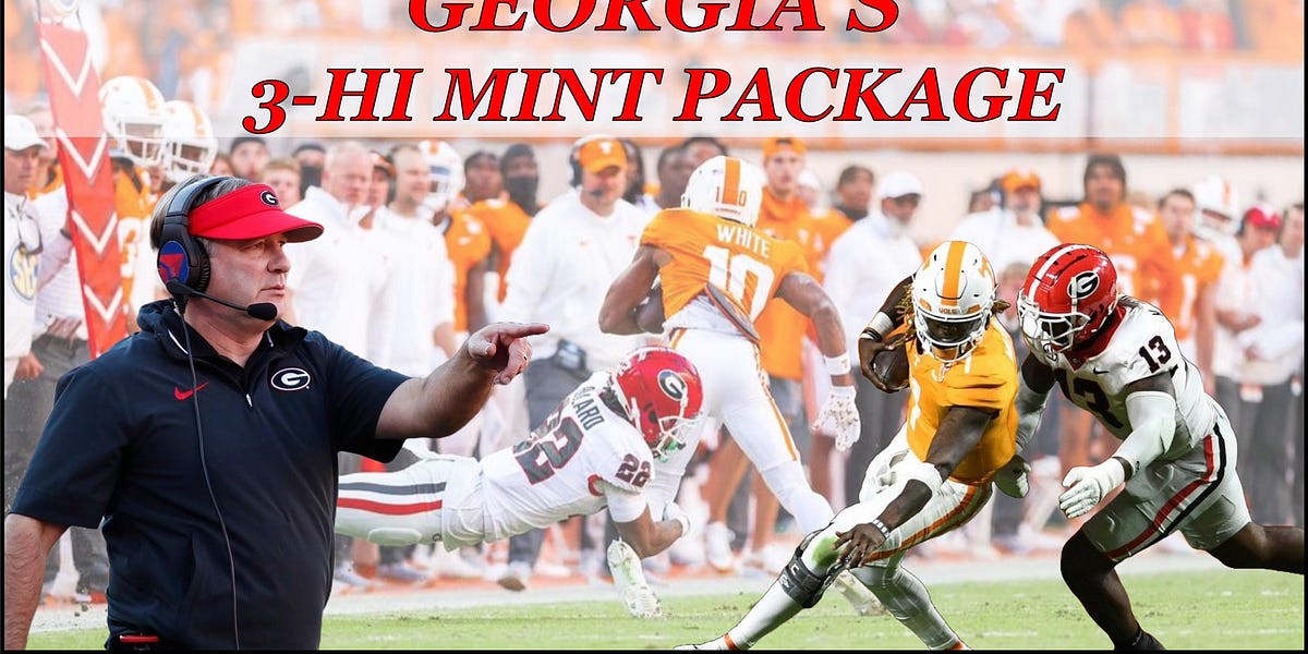 Georgia's 3-High Mint Package vs. Tennessee