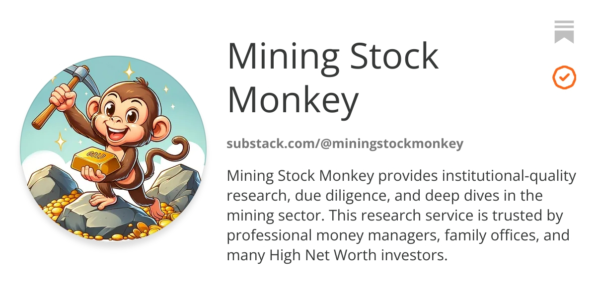 Mining Stock Monkey | Substack
