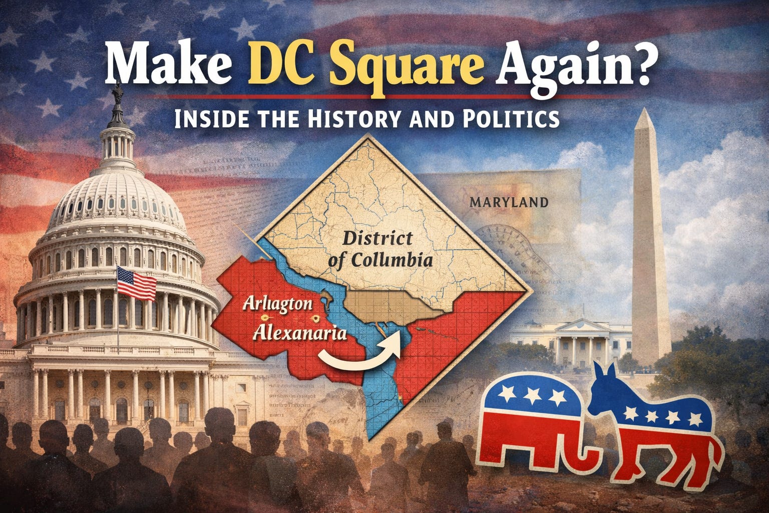 “Make DC Square Again”? The History, Politics, and Reality Behind a ...