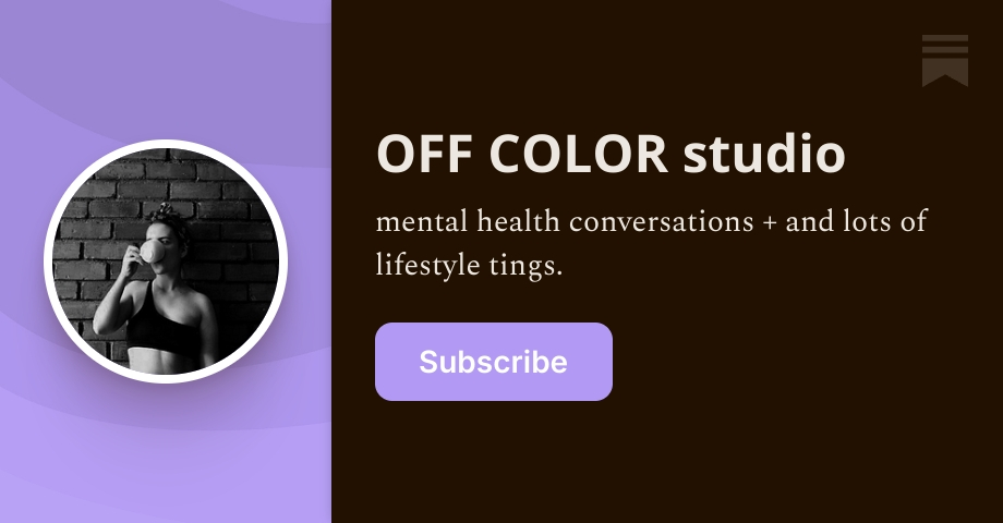 OFF COLOR studio | Katrin | Substack