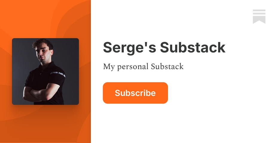Serge's Substack | Serge UX/UI | Substack