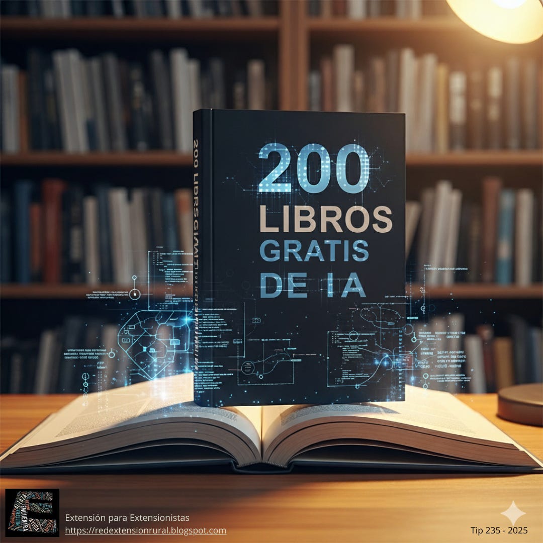 200 libros gratuitos de IA para impulsar la innovación 🚀