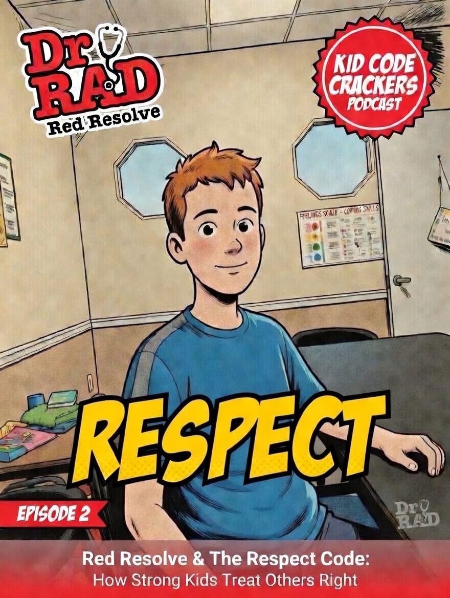 “Red Resolve & The Respect Code: How Strong Kids Treat Others Right”