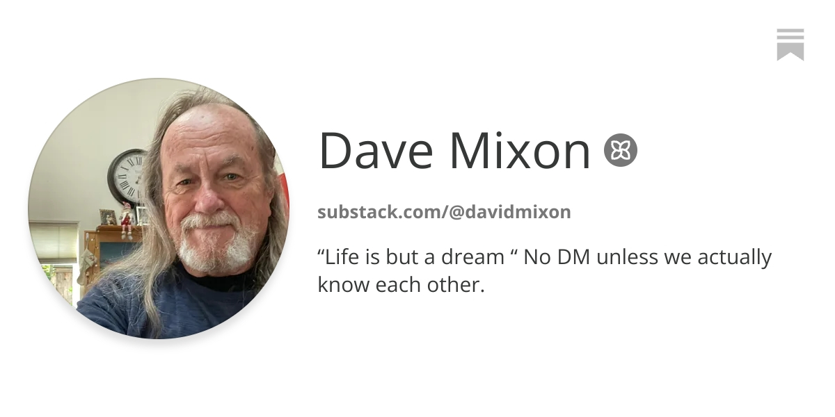 Dave Mixon | Substack