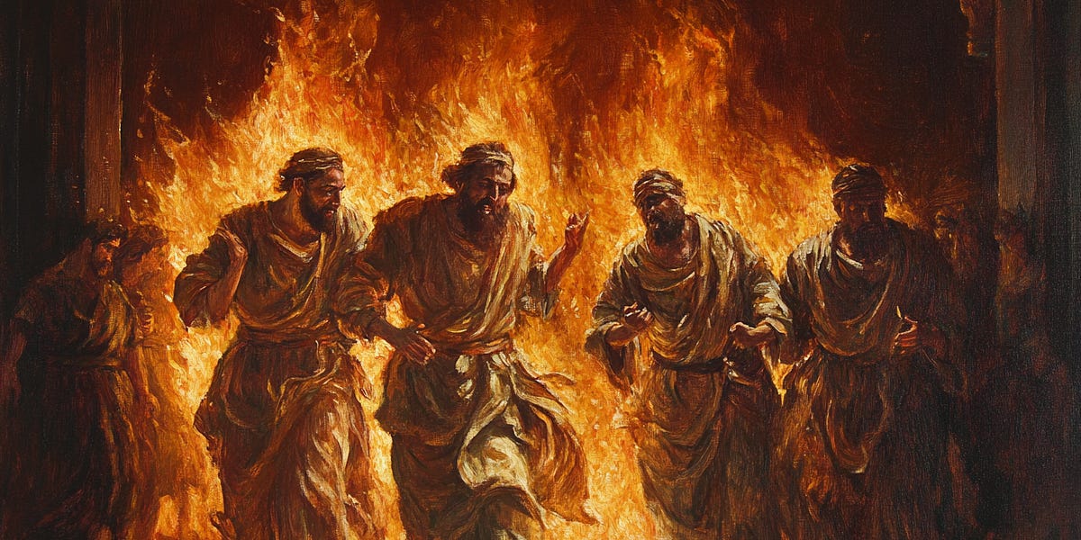 shadrach meshach and abednego for tea