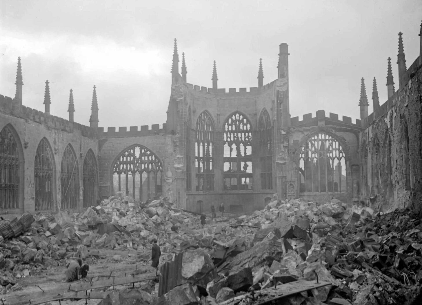 Coventry torn apart by firestorm - by Martin Cherrett