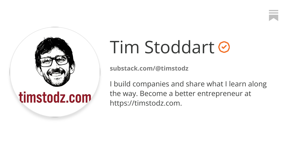 Tim Stoddart | Substack
