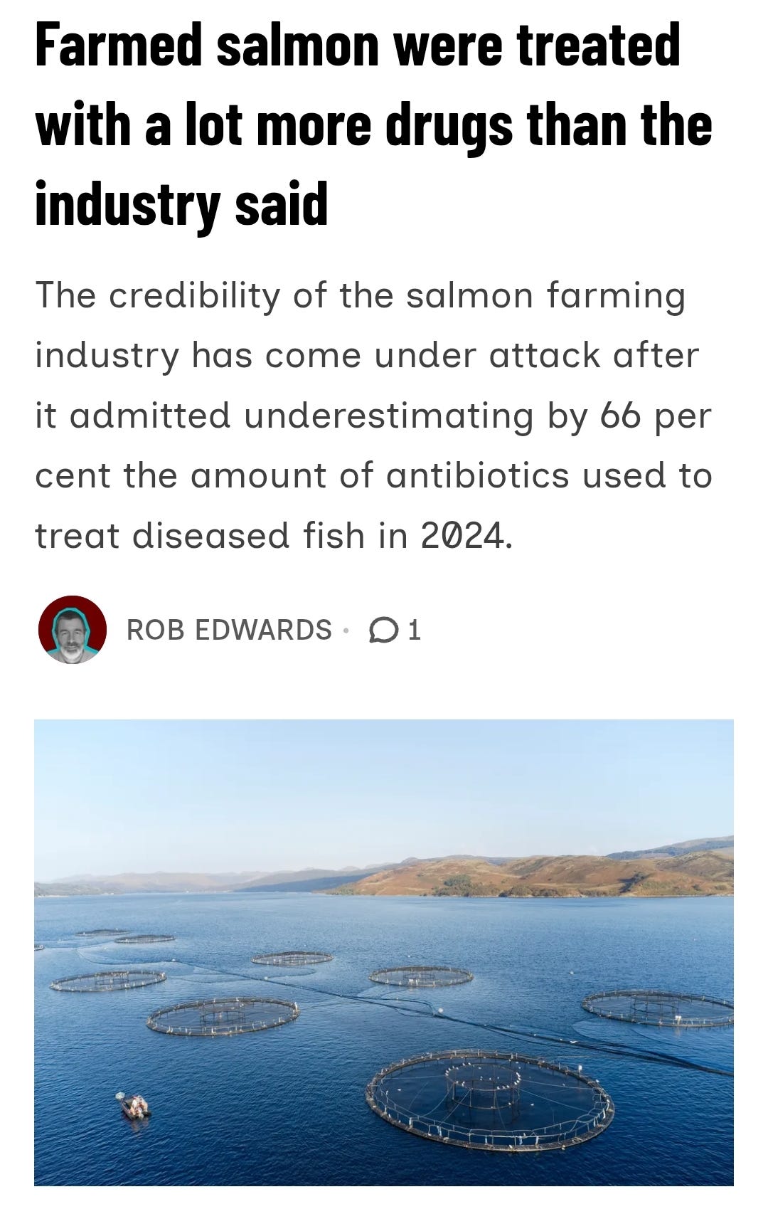 WARNING : Do not eat SCOTTISH SALMON From Supermarkets