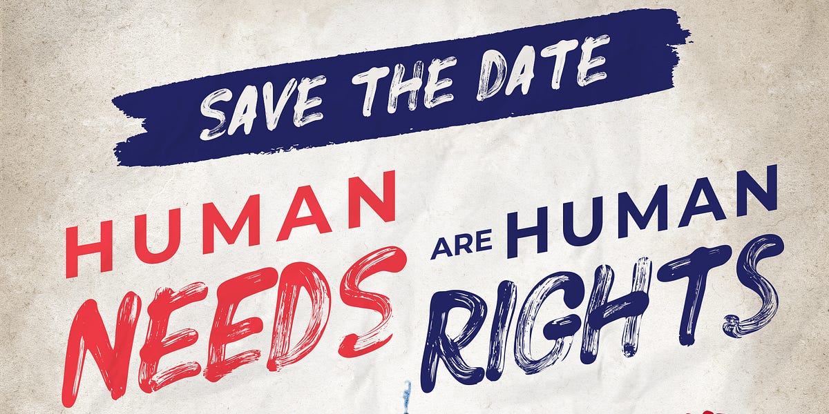 "Human Needs are Human Rights” Rally - Lawrence Indivisible