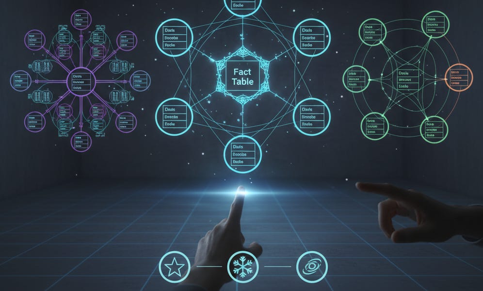 Star vs Snowflake vs Galaxy schema - by Shreya Saxena