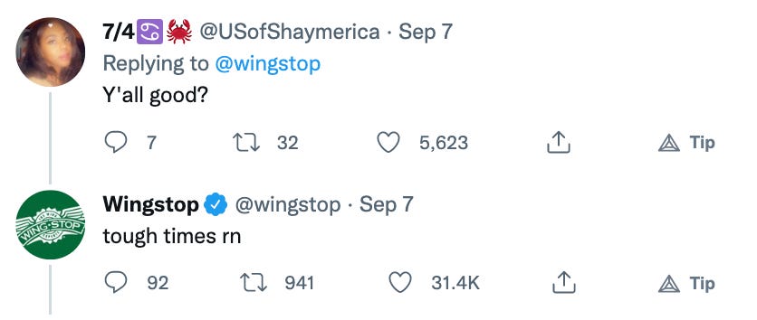 [Short #99] Wingstop, Lebron James, Fantasy Sports NFTs