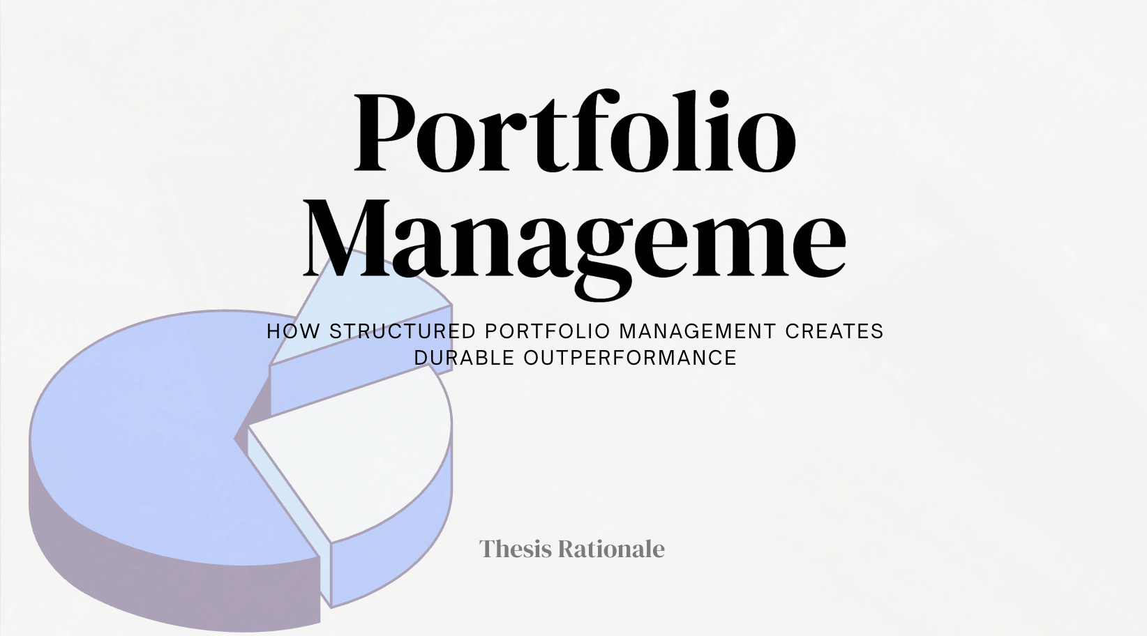 What Is Portfolio Management, and Why It Matters As Much As Stock Picking