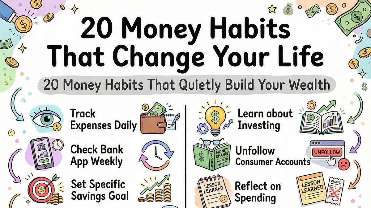 20 Money Habits That Change Your Life - by Sifu Yik Chan