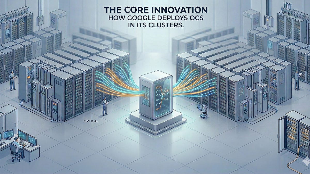 How Google Deploys OCS in Its Data Centers