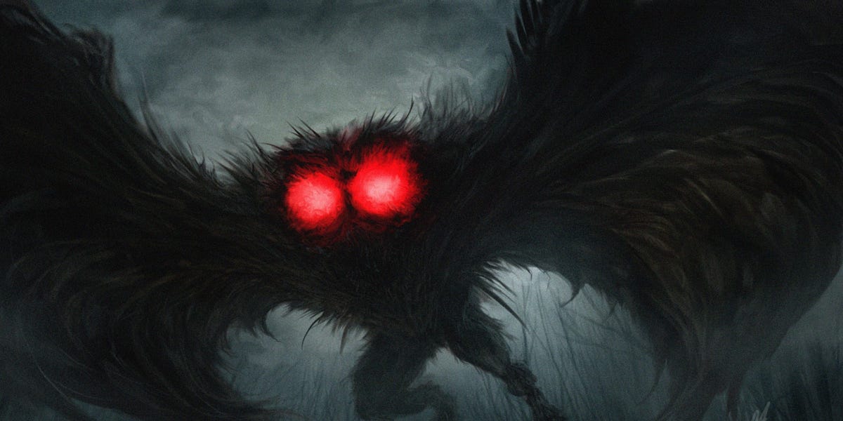 Cryptid Compendium: Mothman - Field Notes from the Beyond