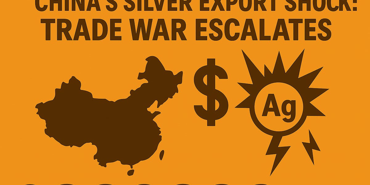 China's Silver Export Shock: Trade War Escalates