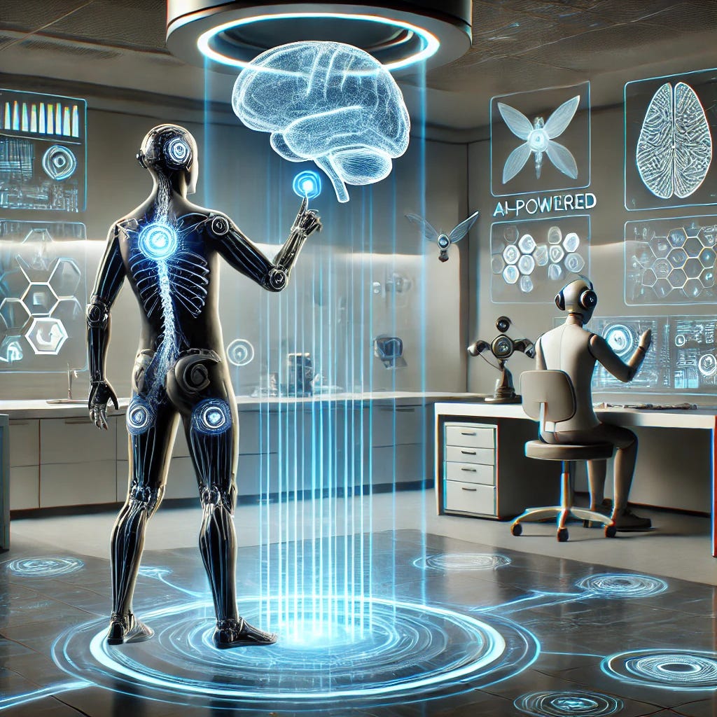AI-Powered Telekinetic Implants Technology (envisioned by AI)