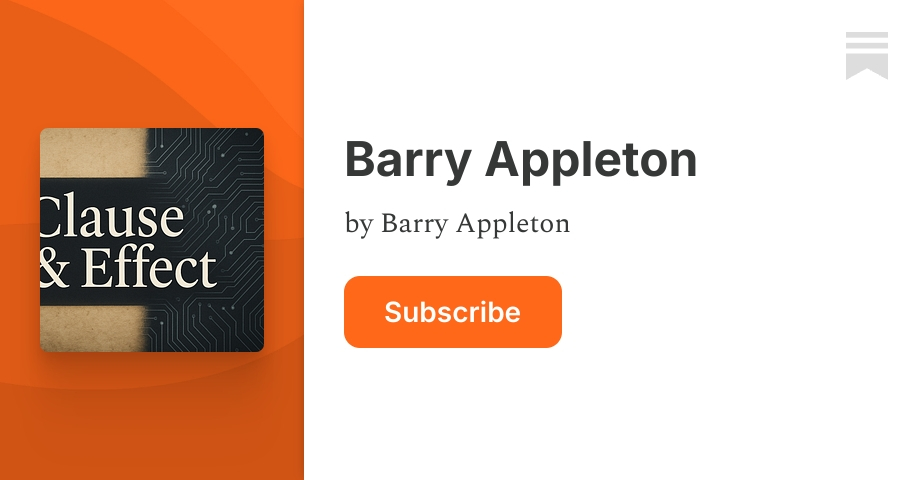 Barry Appleton | Substack