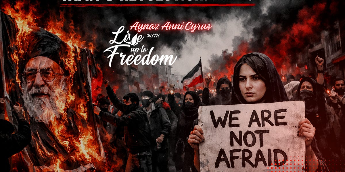 🔥Day 10: Iran’s Fire Rages🔥 - Aynaz Anni Cyrus