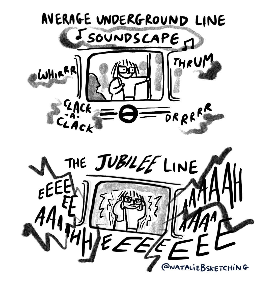 Which Underground line sounds most like the bowels of hell?