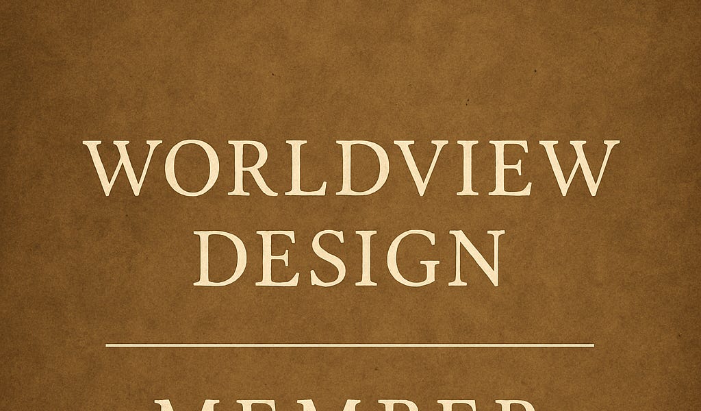 Worldview Design Member Studio - by Joshua Rasmussen