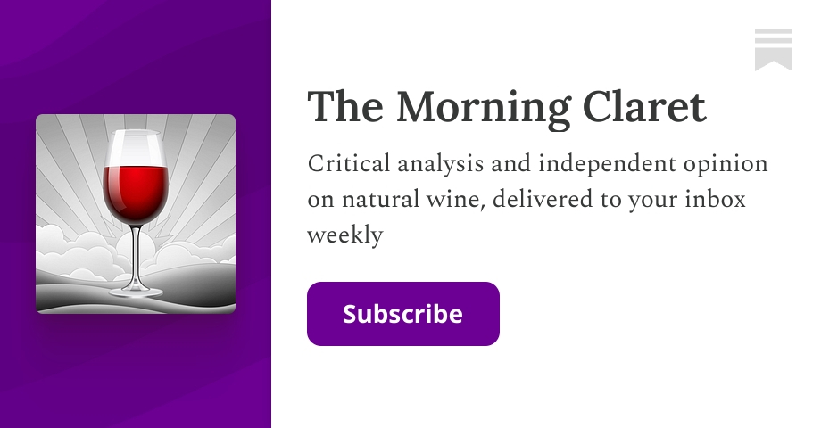 The Morning Claret | Simon J Woolf | Substack