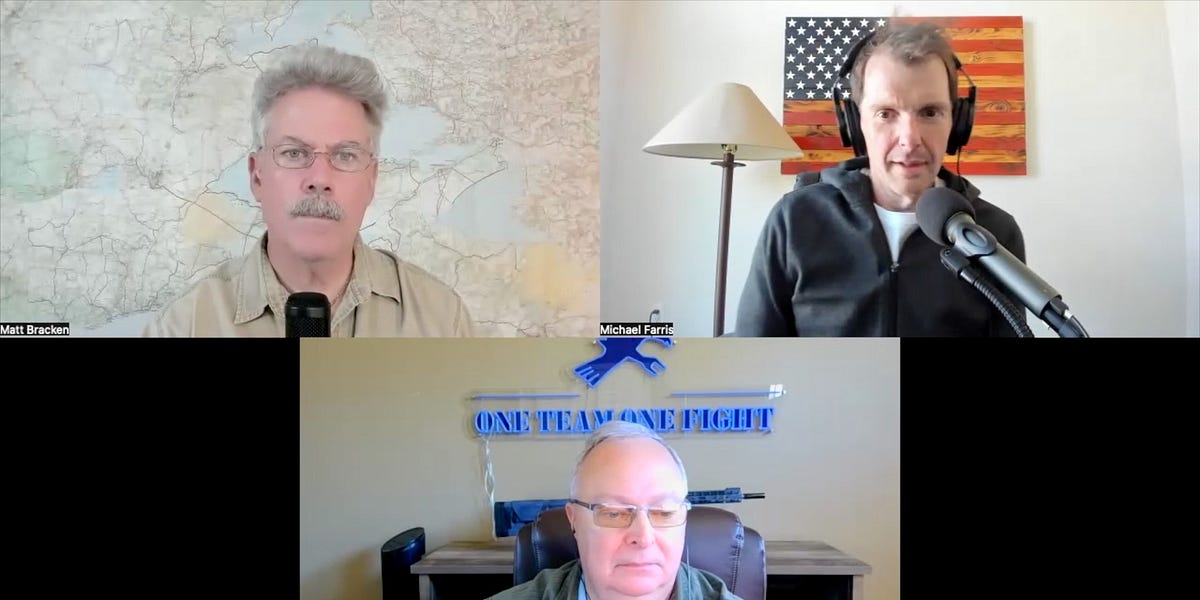 New Podcast with Matt Bracken and LTC Steve Murray