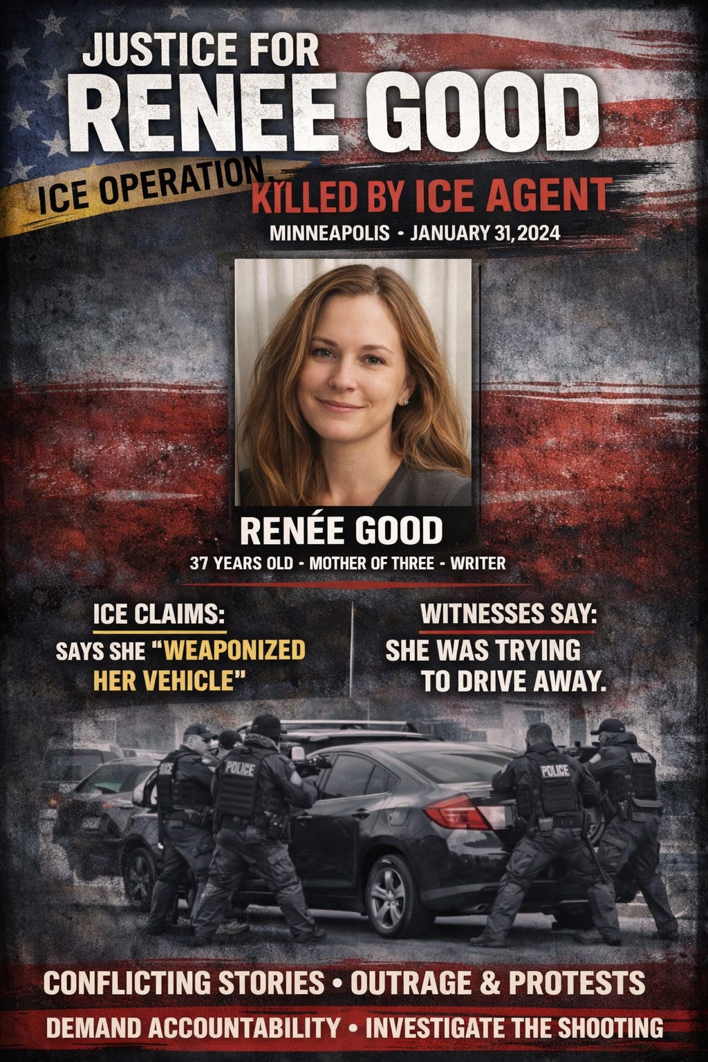 ICE Murders Innocent Woman in Cold Blood*