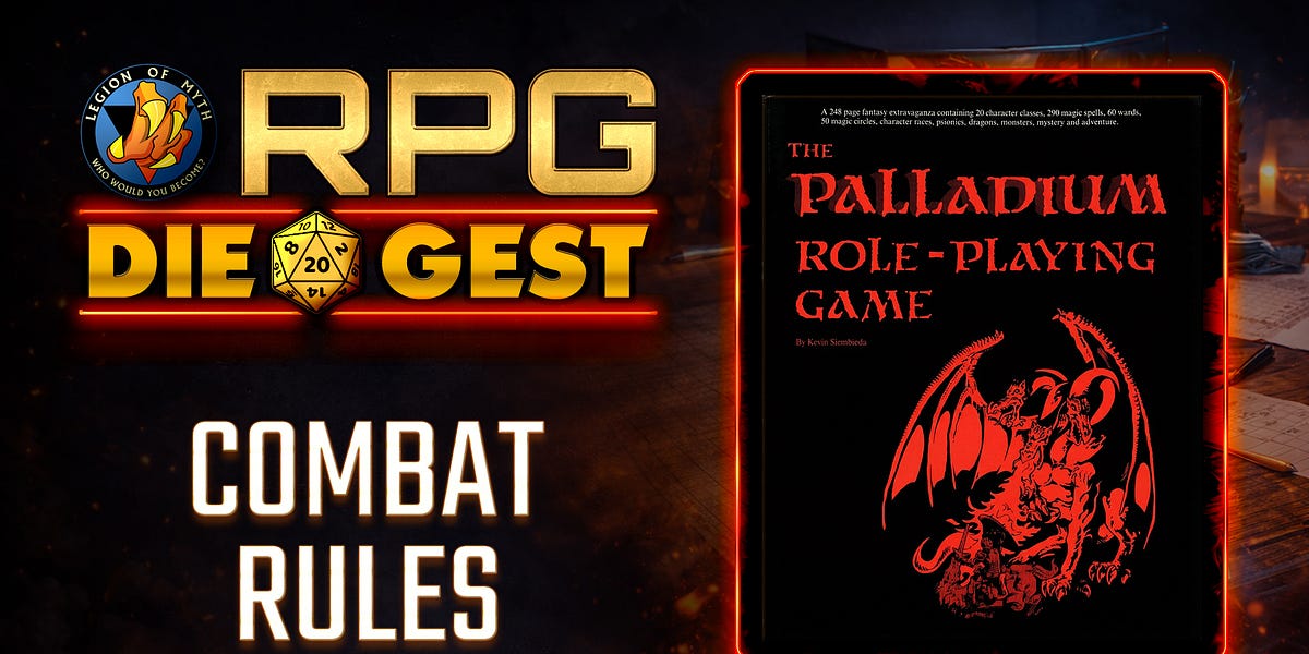 Palladium Fantasy 1E Combat & Wizard OCC