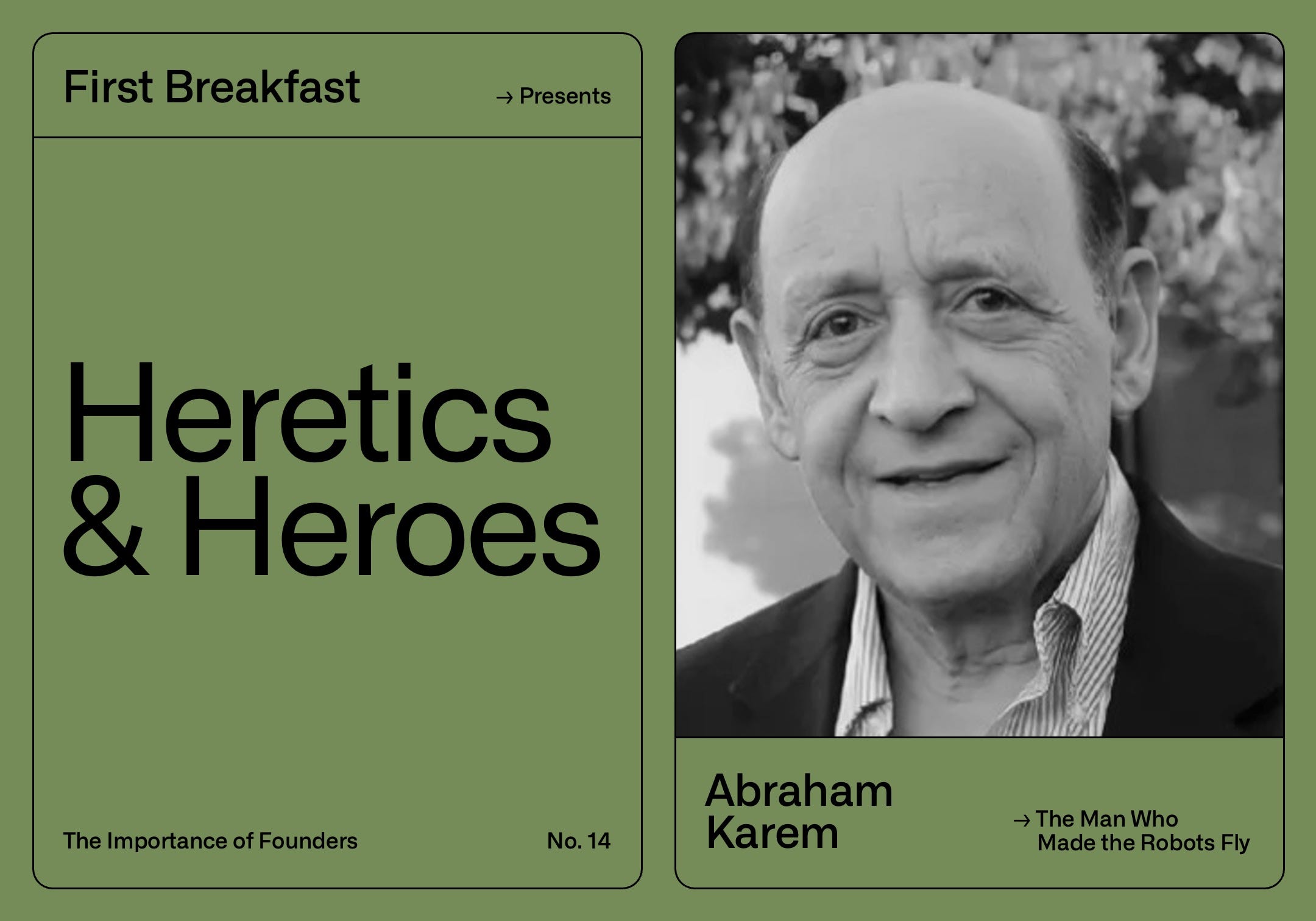 Abraham Karem, The Man Who Made the Robots Fly