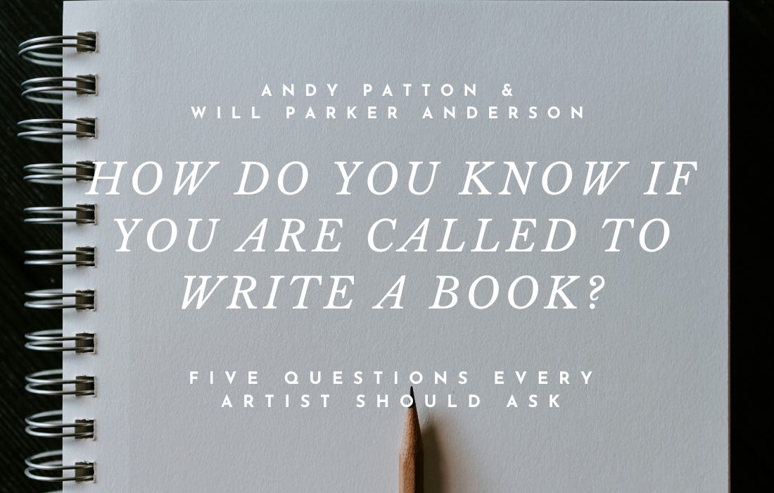How Do You Know If You Are Called to Write a Book?—Five Questions Every ...