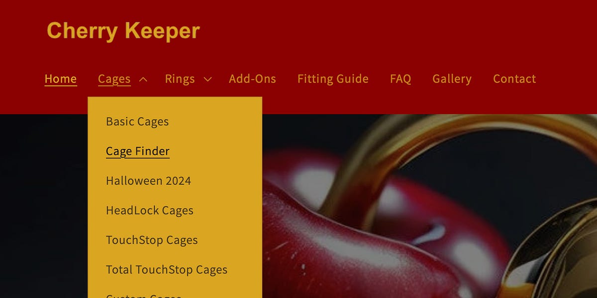 Cherry Keeper's Secret Sauce - Newbie Sub on Chastity