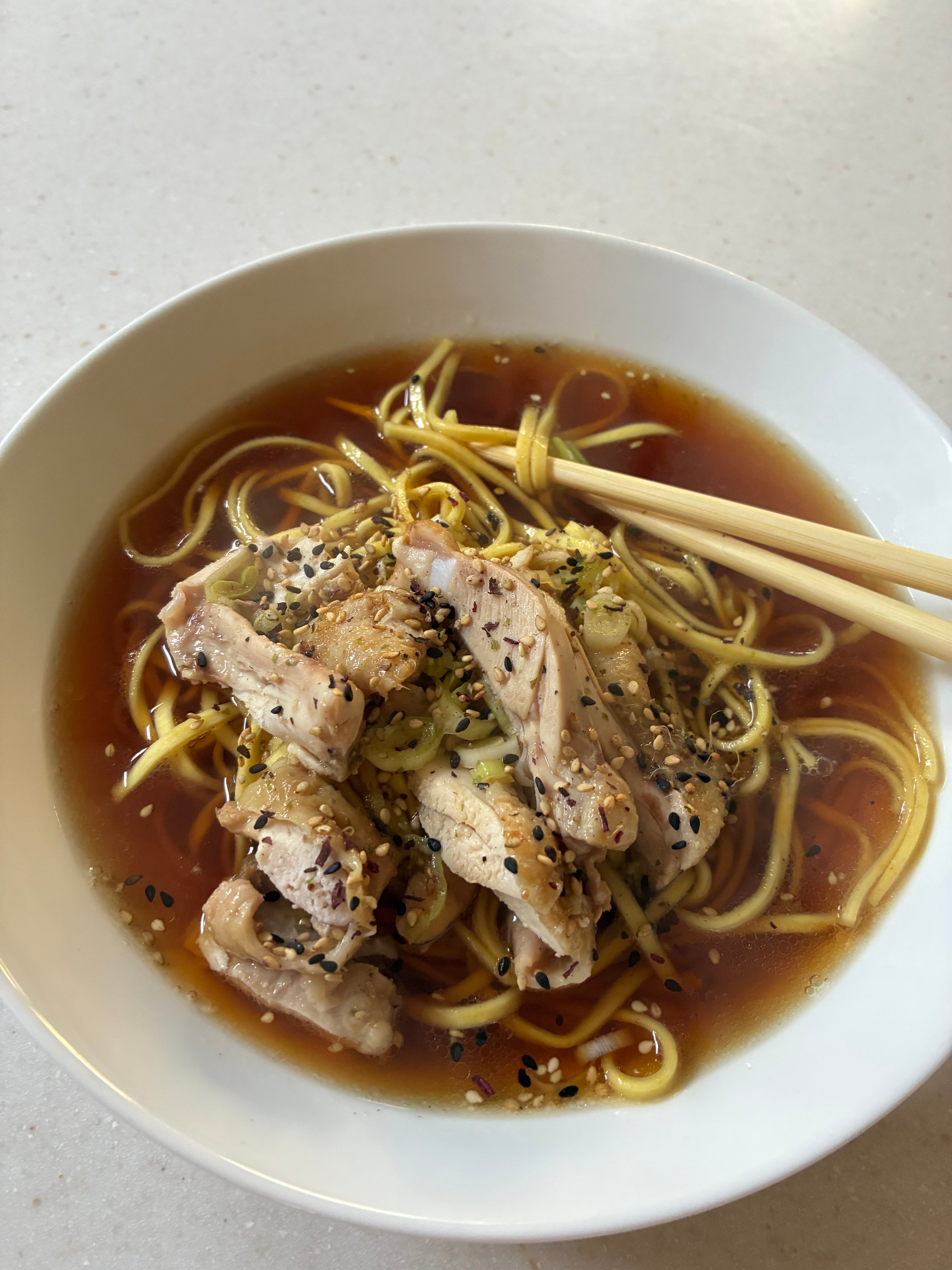 Incredible chicken noodle soup - by Esther - The Spike