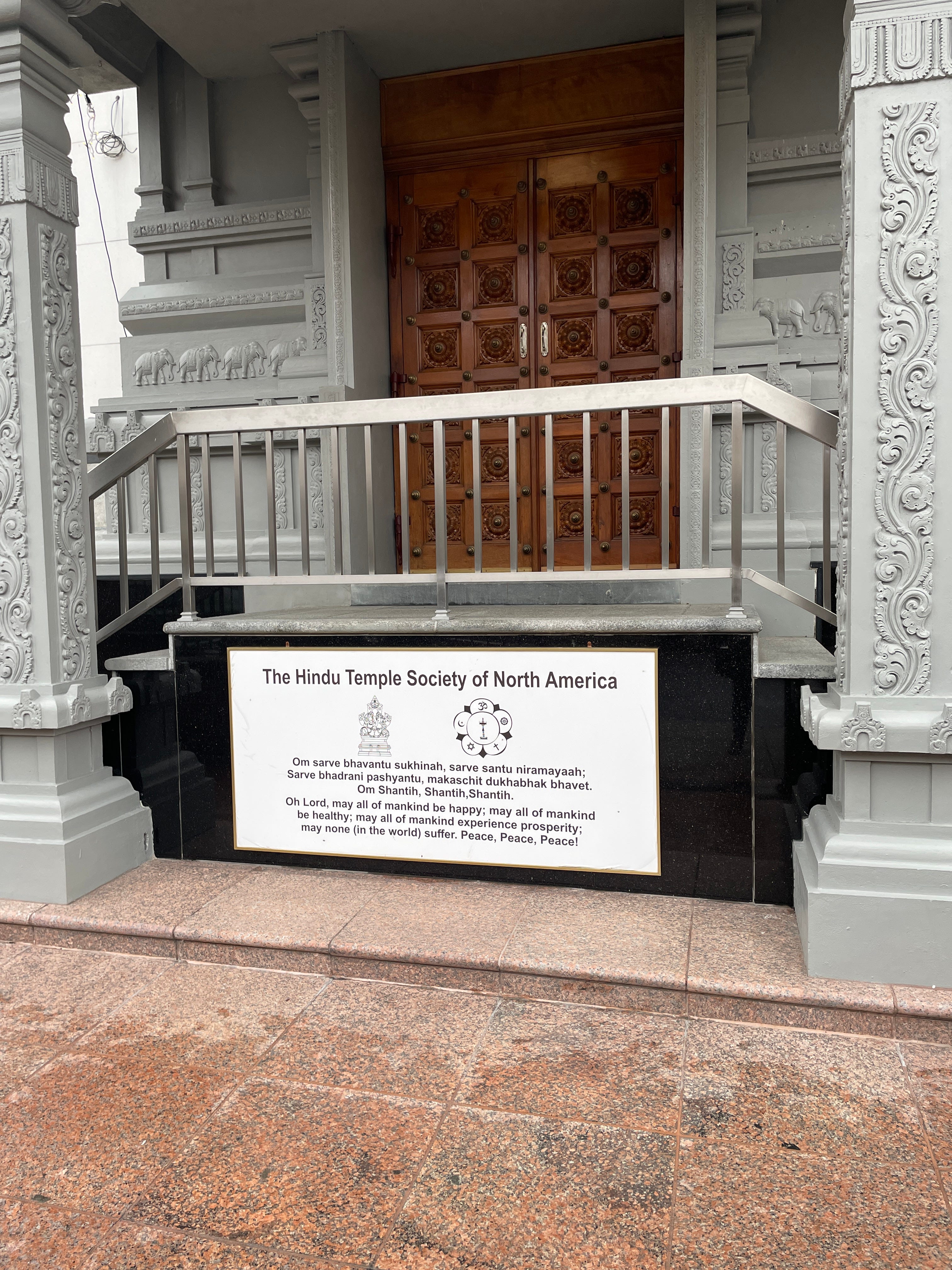 Queens: The Hindu Temple Society of North America