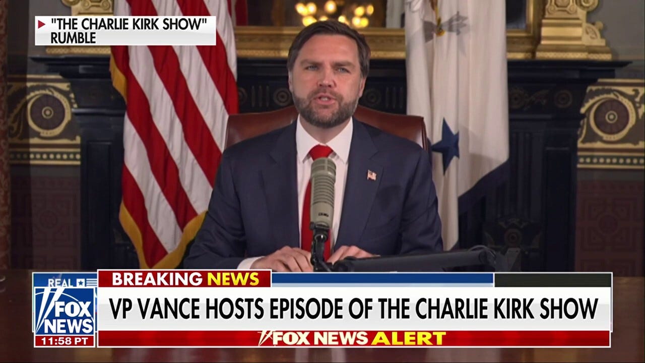 VP Vance Hosts The Charlie Kirk Show