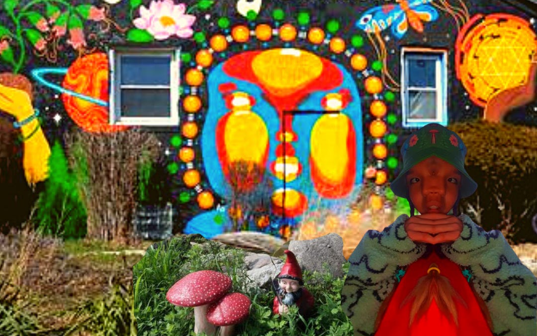 moonlighting psychedelic shack