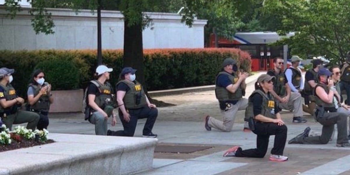 Patel Fires Up to 20 FBI Agents Who Took a Knee at George Floyd ...