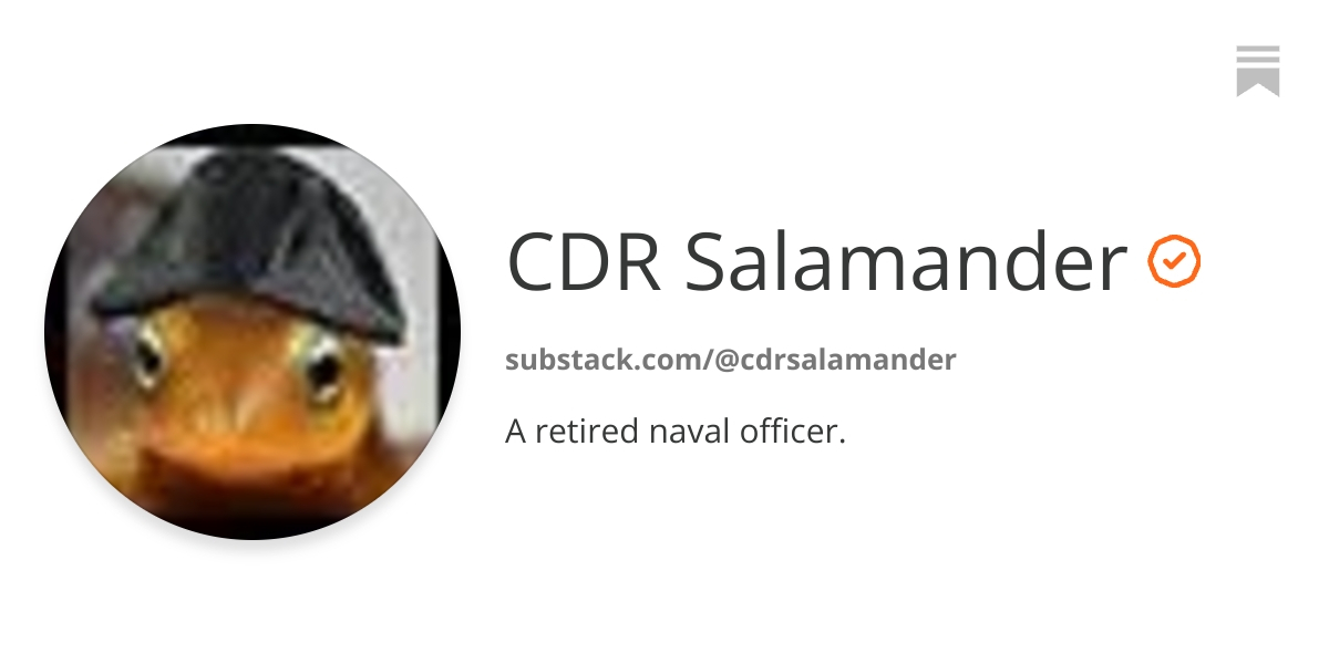 CDR Salamander | Substack