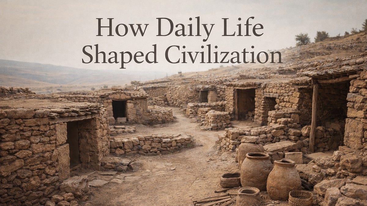 How Early Civilizations Organized Daily Life