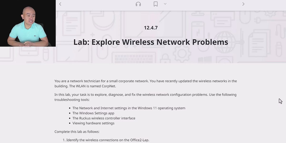 CompTIA Network+ Lab 12.4.7 + 12.4.8 - Jarrel Rivera