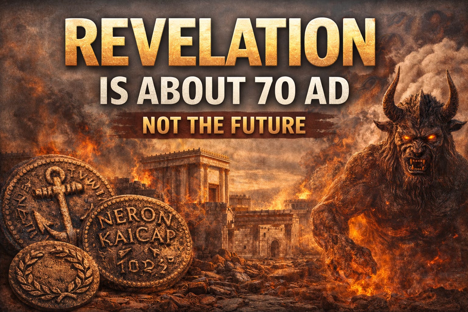 Revelation Is a War Text About 70 AD, Not a Prophecy of the Distant Future