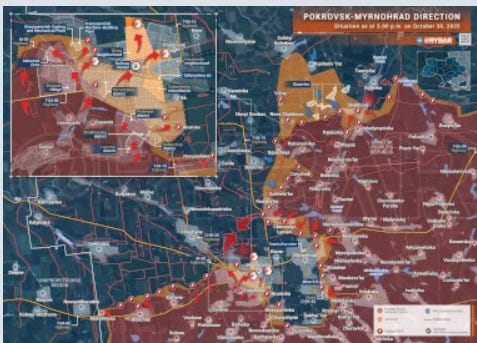 Ukraine – Hail Mary Operation To Unblock Pokrovsk Has Failed Moon of ...