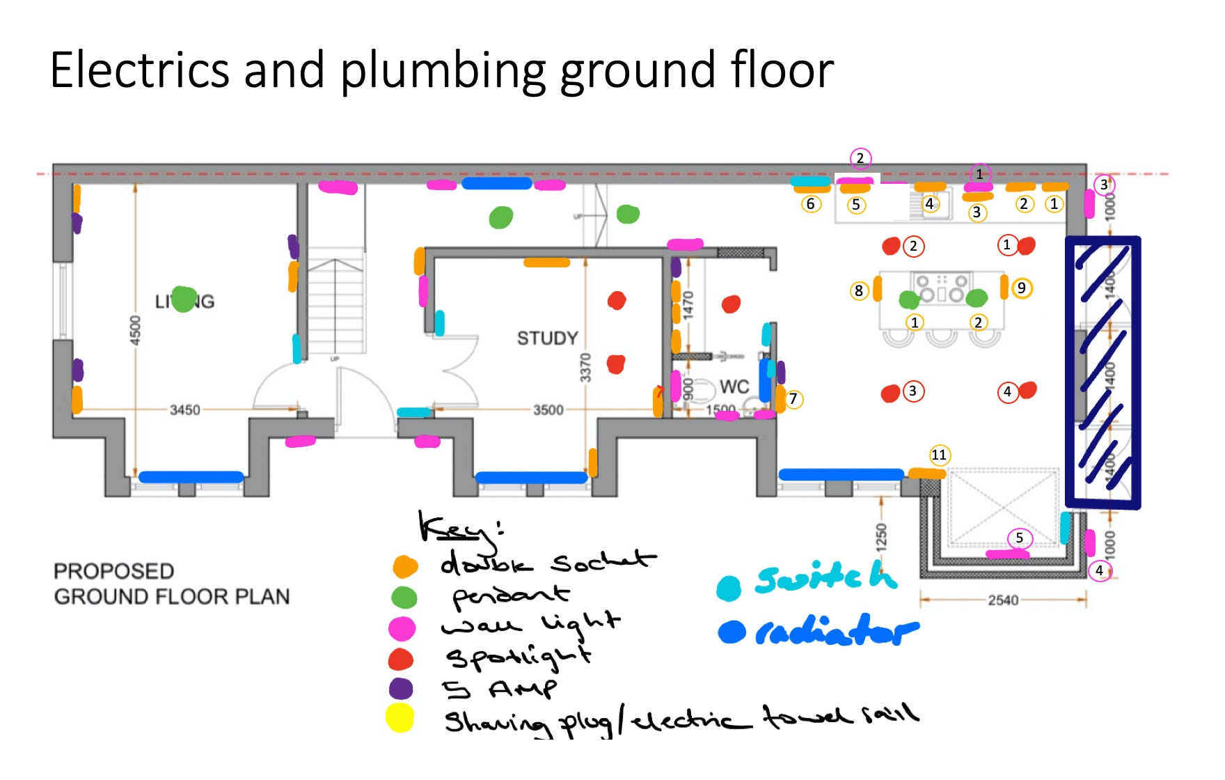How to do an electrical plan - by Studio KP